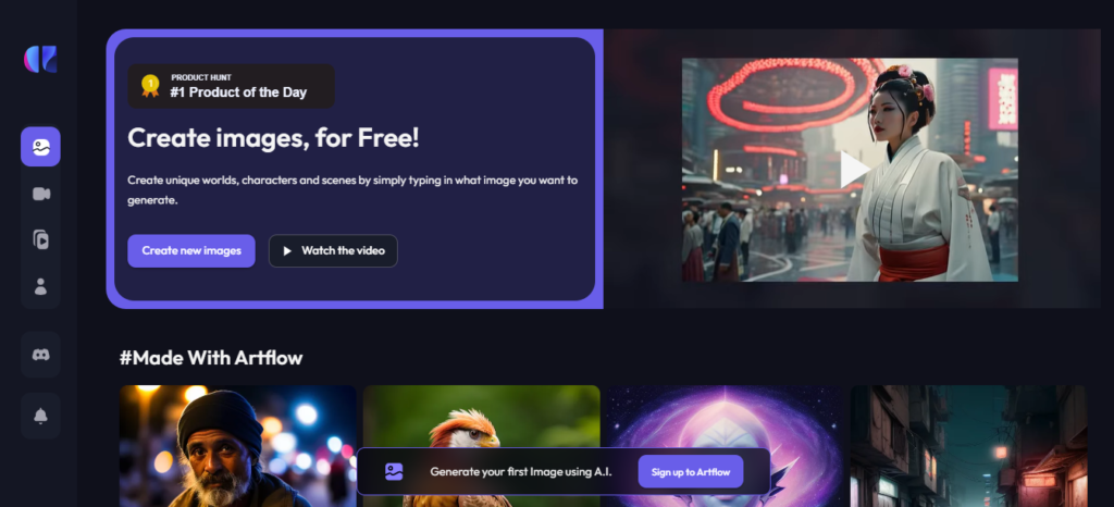 Artflow AI - Create Animated Videos, Characters & Scenes