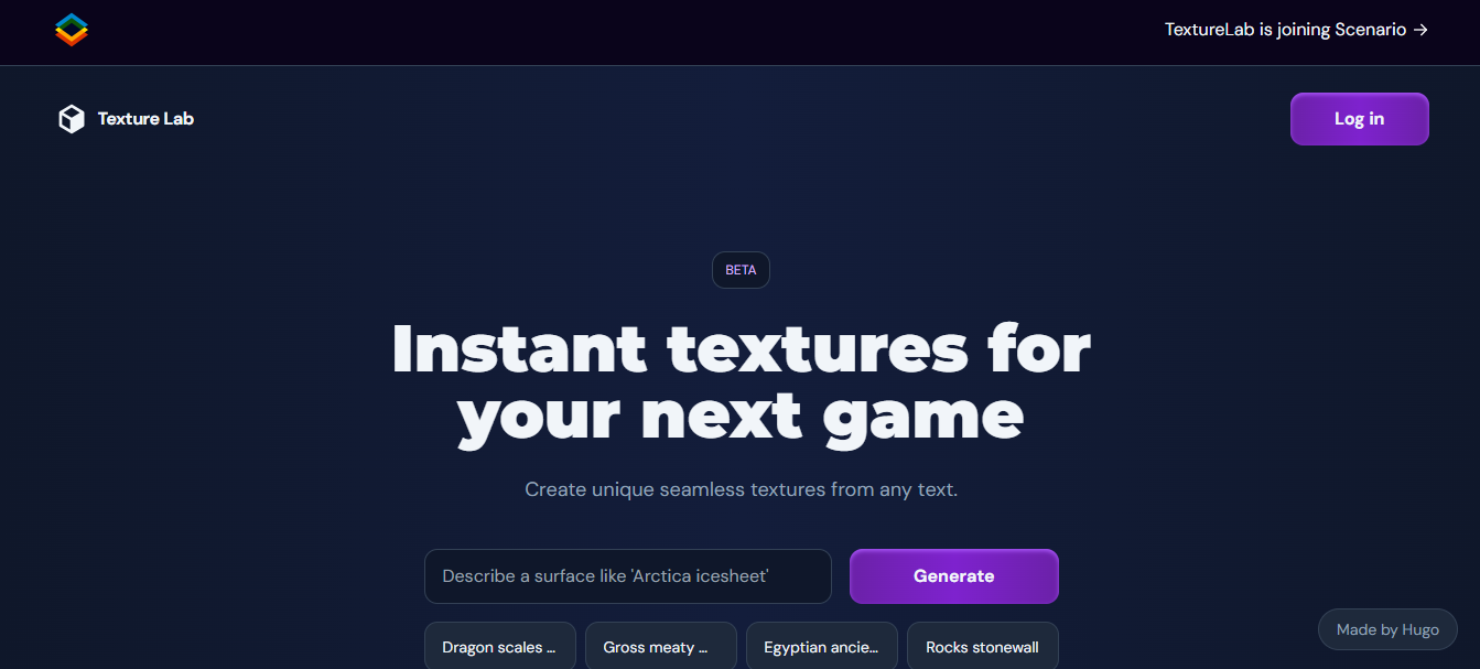 Texture Lab - Generate 3D Textures For your Games