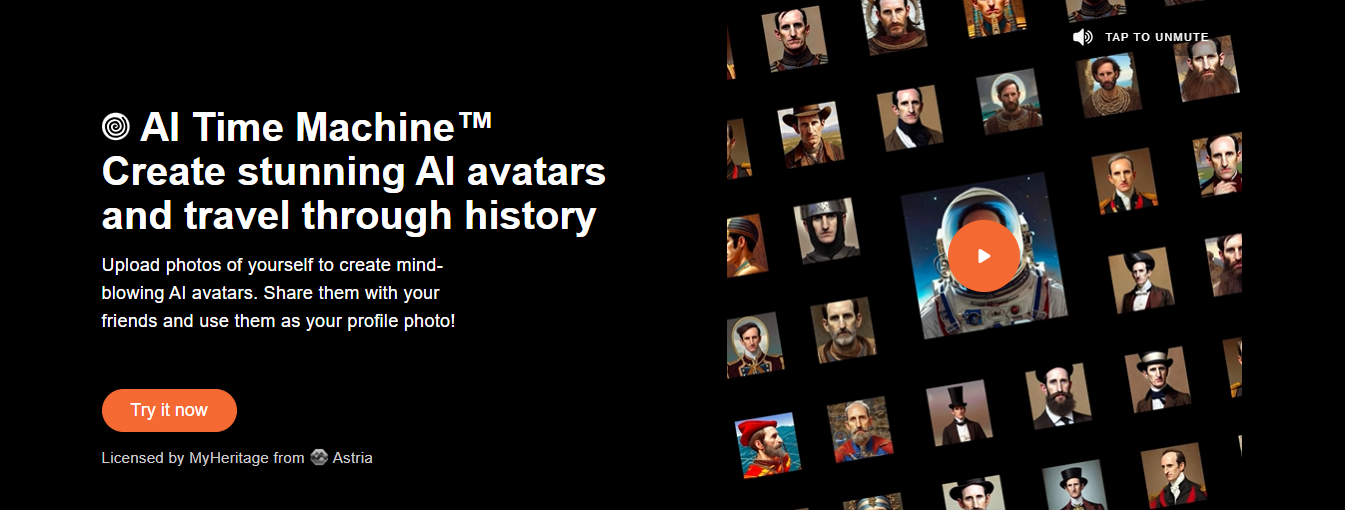 AI Time Machine - Create Hyper Realistic AI Avatars