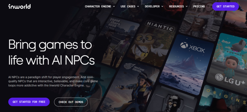 Inworld AI - Create lifelike AI characters