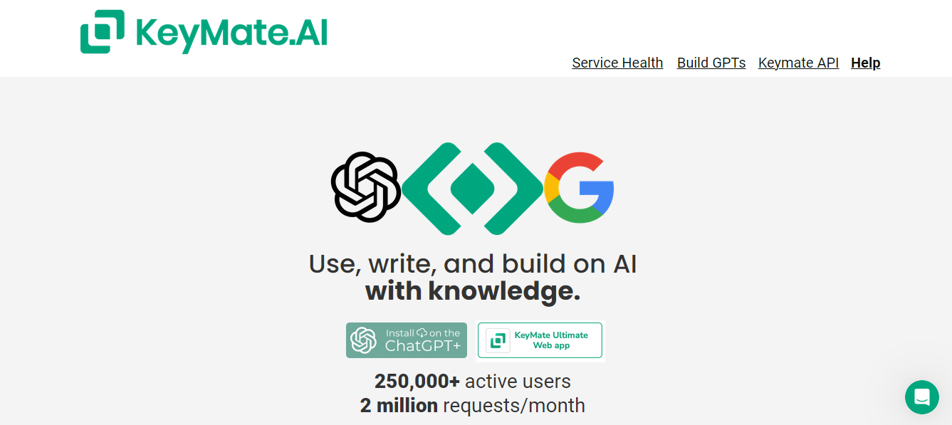 KeyMate AI - Real time information with 10X Parallel Search