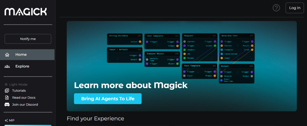 Magick - Create applications with AI without coding