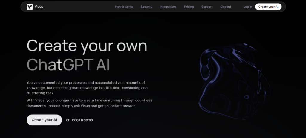 Visus - Create your own ChatGPT AI