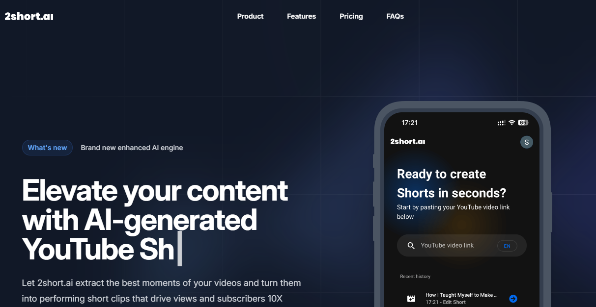 2short AI - Extract The Best Moments From Long Videos