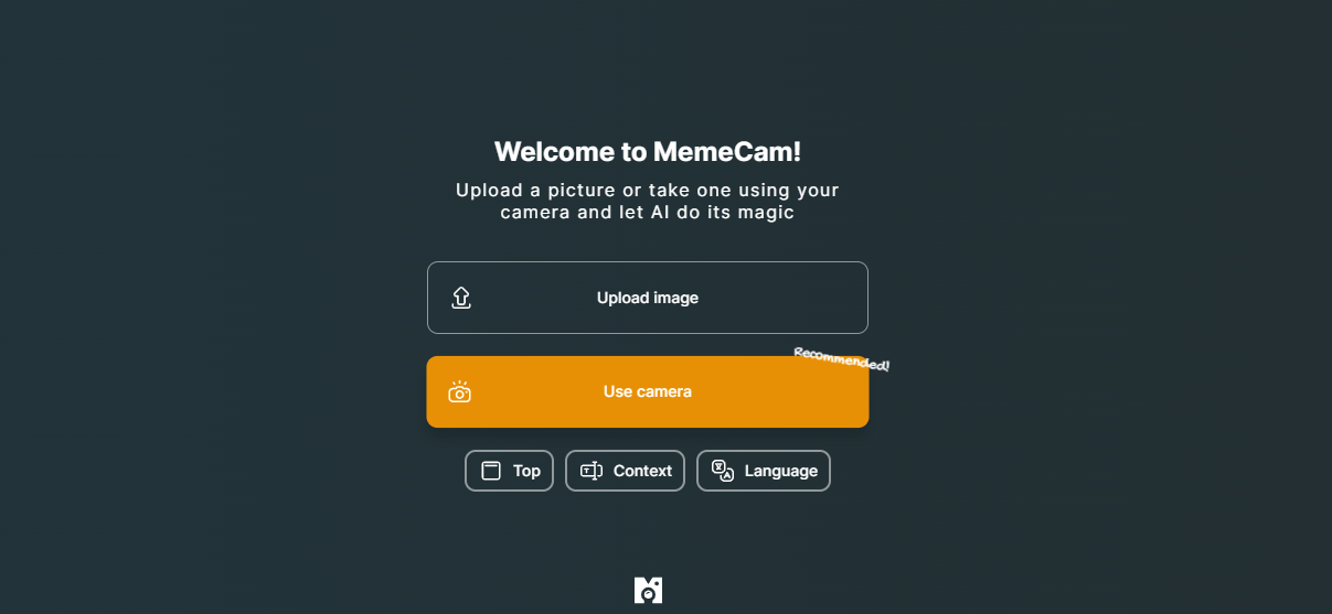 MemeCam - Create Memes Using BLIP Image Recognition