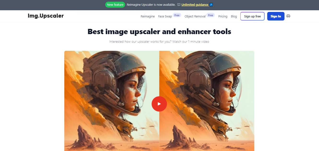 imgUpscaler - Smart Image Upscaling and Enhancement Tool