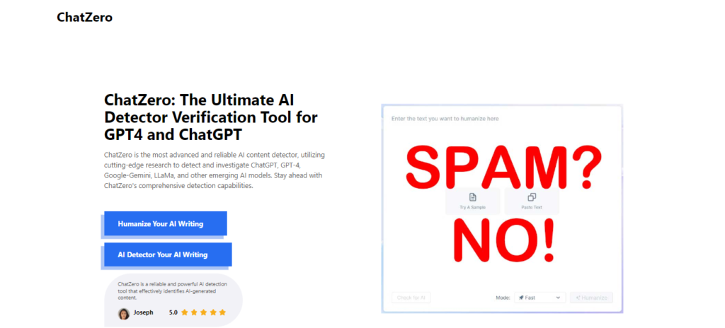 ChatZero - AI Content Detector Tool